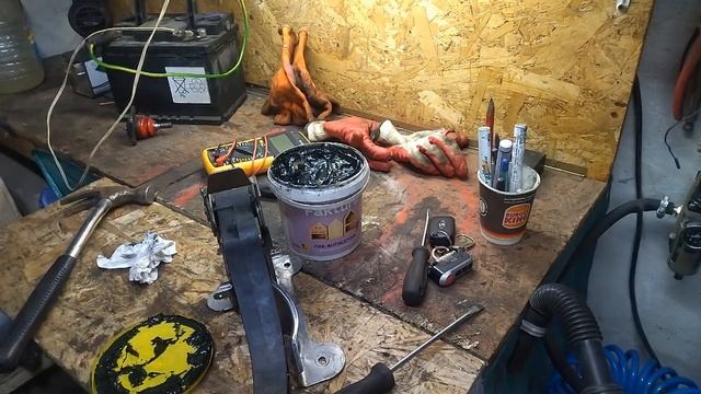 ремонт педали сцепления веста