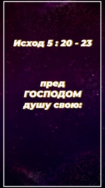 Исход 5: 20 - 23 | ИПБ им. Кулакова  #sda_voskhozhdenie_shorts #книги #библия