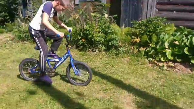 Тренировка на велосипеде