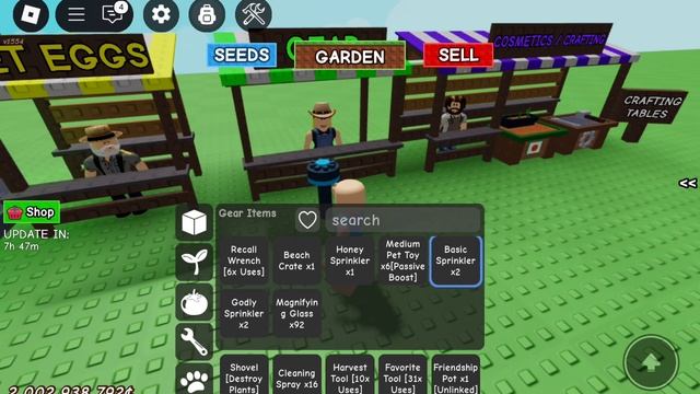 Играем в Grow a garden 🌷🌹