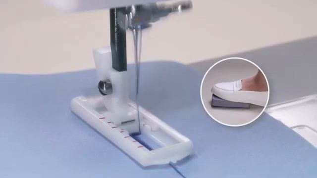 Лапка для выметывания пуговичной петли в 4 шага