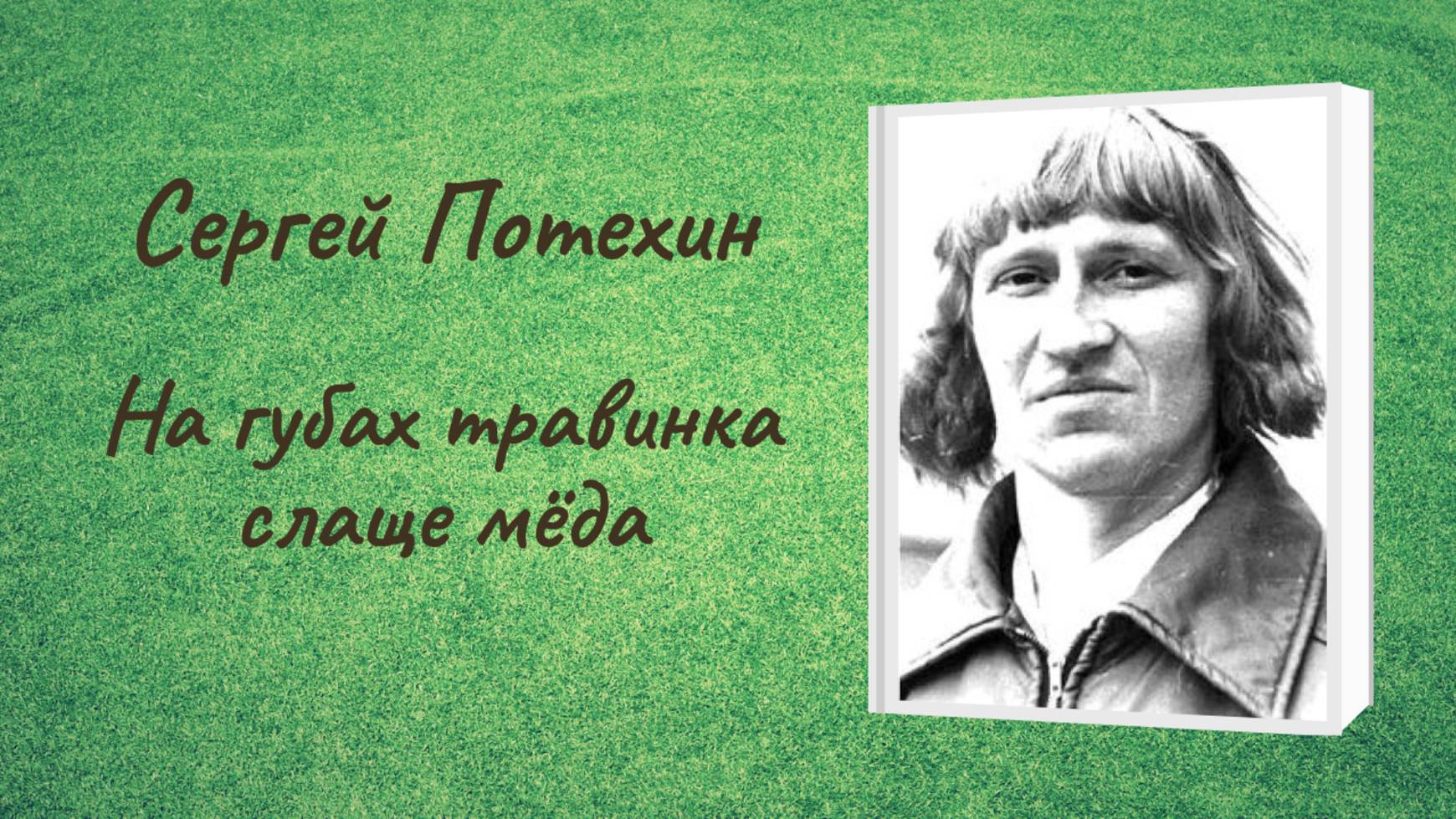 Сергей Потехин "На губах травинка слаще мёда"