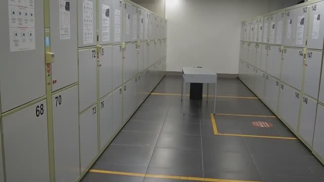 Вокзал в Екатеринбурге - автоматическая камера хранения.