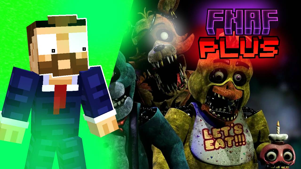 😱Прохождение игры - FNAF PLUS | без комментариев