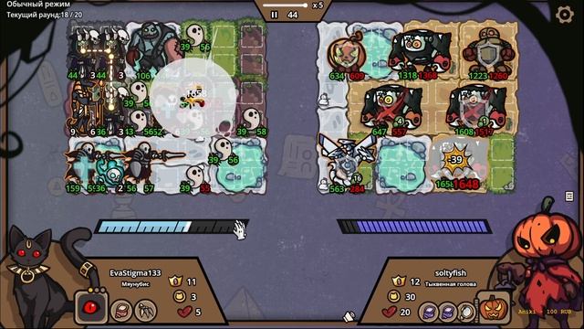 "Monster Battles" Новый интересный автобатлер! Щупаем и нюхаем интересное. Обзор на игру!