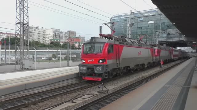 Адлер – Санкт-Петербург. Фирменный поезд № 36 Северная Пальмира.