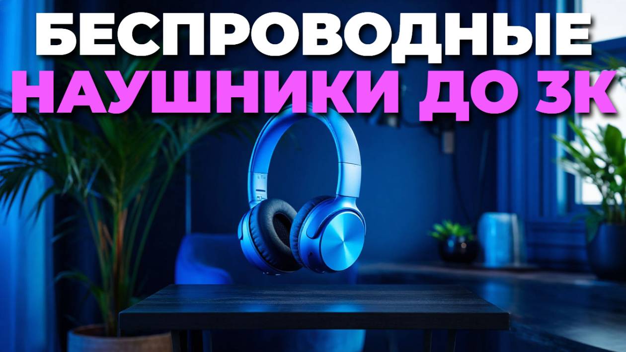 🔥 ТОП бюджетных беспроводных наушников до 3000 ₽: удобство и звук без переплат!