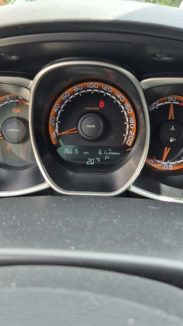 Lada Vesta, расход на 100