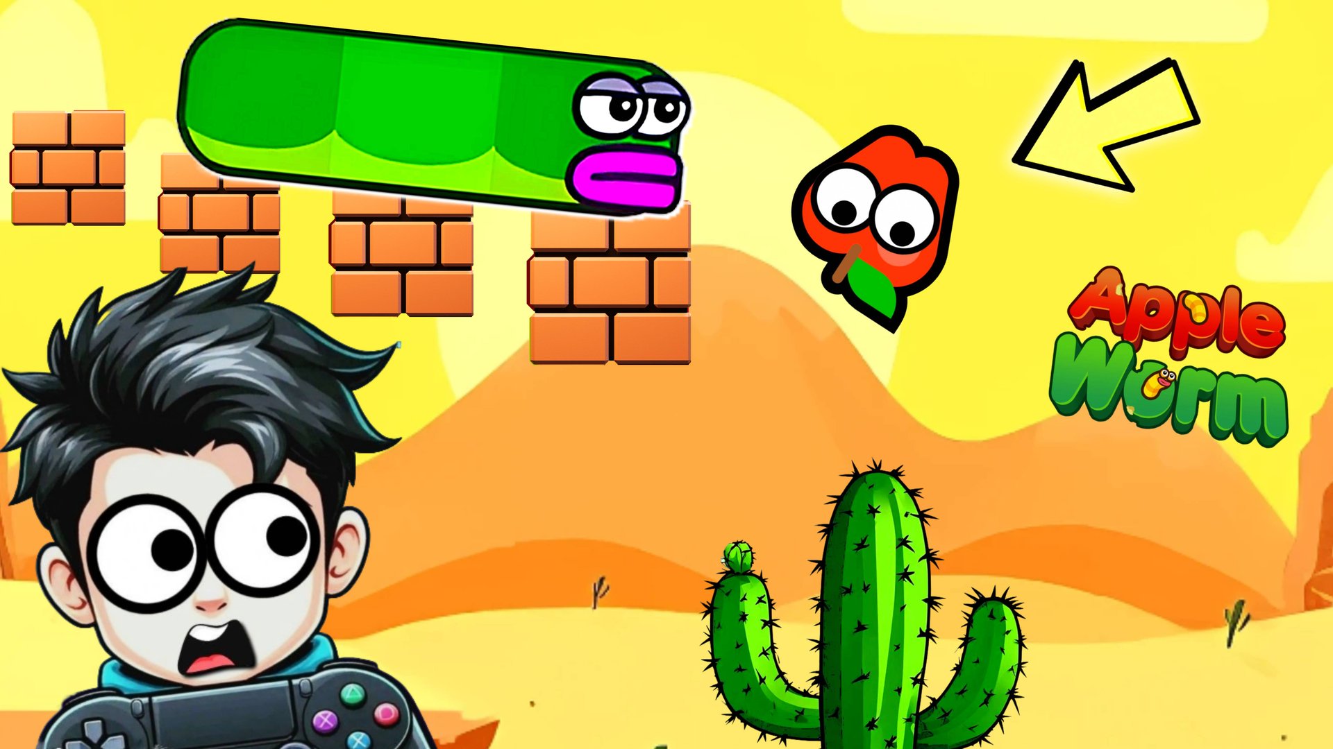 ПОЛНОЕ ПРОХОЖДЕНИЕ Apple Worm (Levels 1-30)