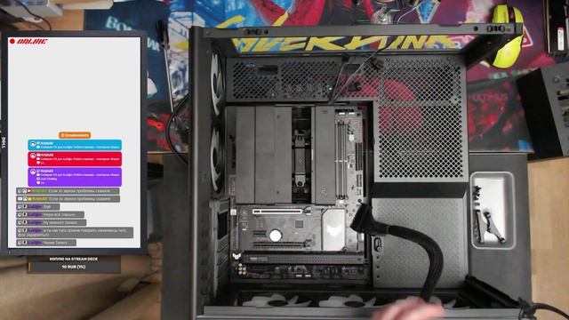 Собираю ПК в прямом эфире для iLuDjjio (Twitch-стример) - повторная сборка, мертвый процессор