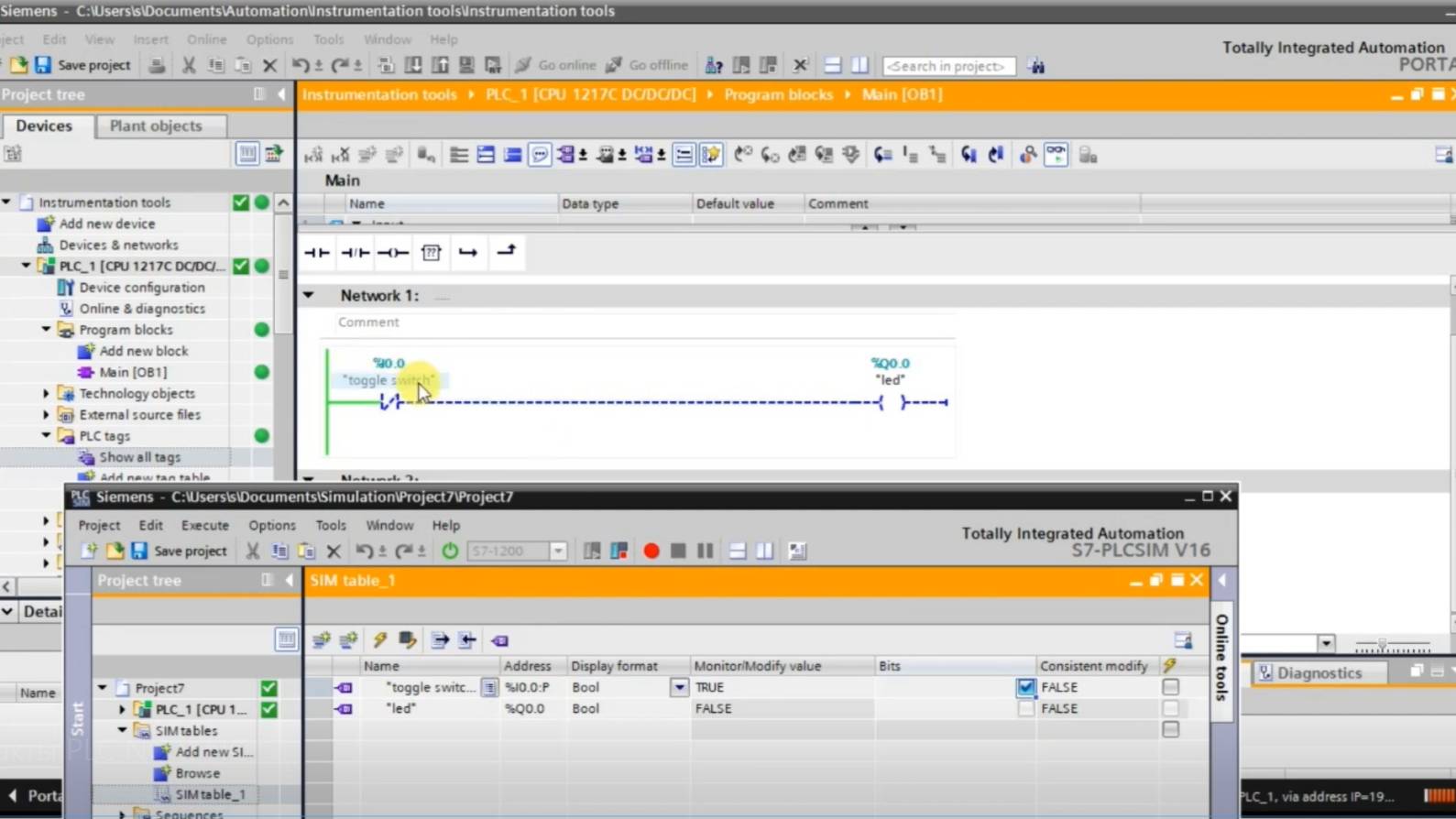 15. Контакты NO и NC в PLC.