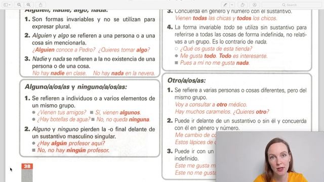 Урок 13 Неопределенные местоимения algo, nada, otro, todo. Испанский язык [Уровень А2]