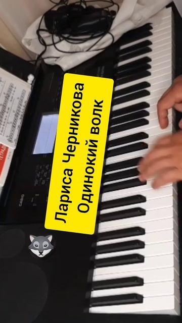 Лариса Черникова - Одинокий волк (Piano Cover)