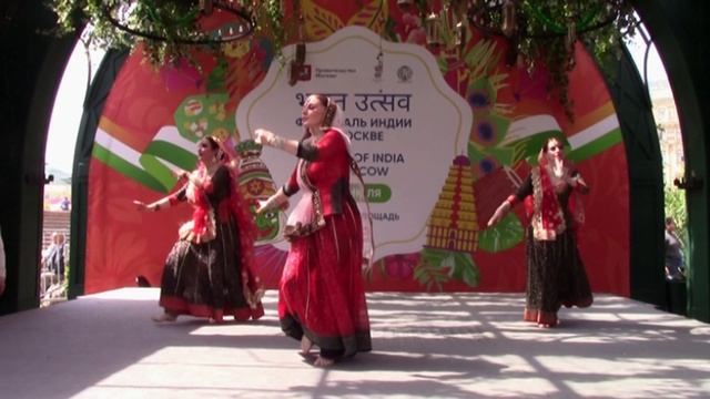 ДЖАЙ ДУРГЕ БХАВАНИ | Шакти Вандана | Катхак | Театр ТАРАНГ | Бхарат Утсав | Москва