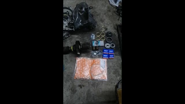 Приобрёл запчасти для постройки коробки ваз 2108 на снегоболотоход из мотоколяски СЗД