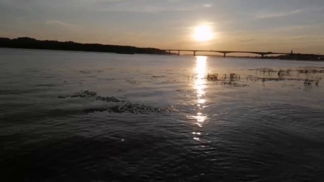 Волга на закате