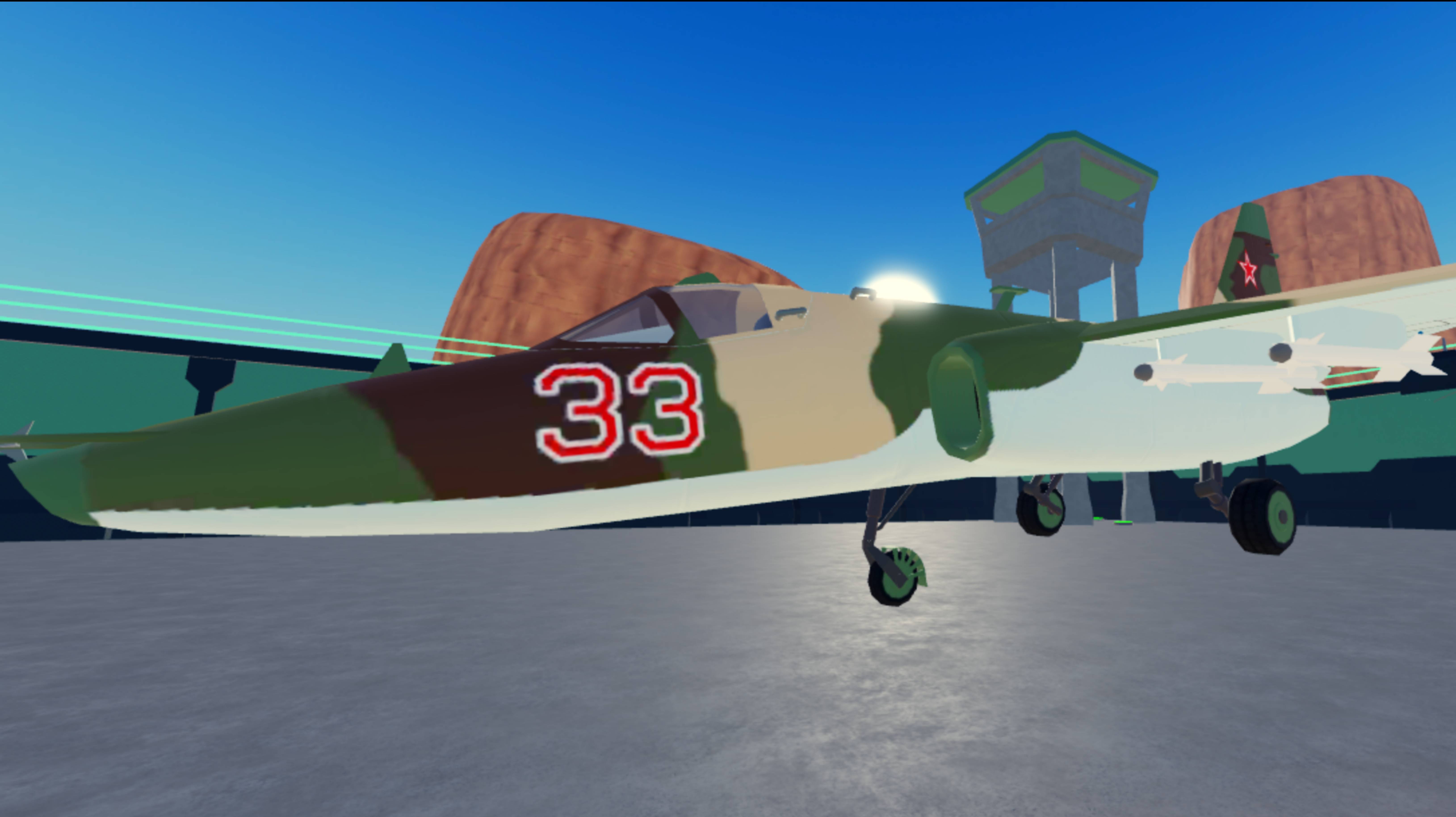 Обзор на самолёт SU-25 / military tycoon roblox