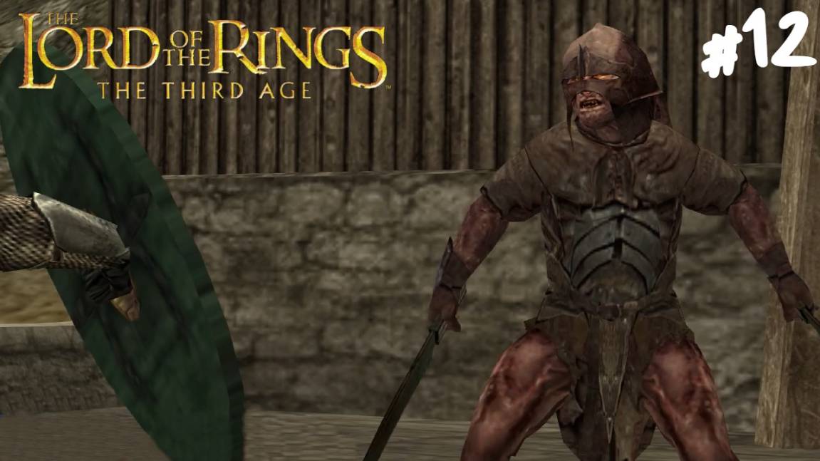 The Lord of the Rings: The Third Age (PS2) - Прохождение #12 Урук-хаи на мосту.