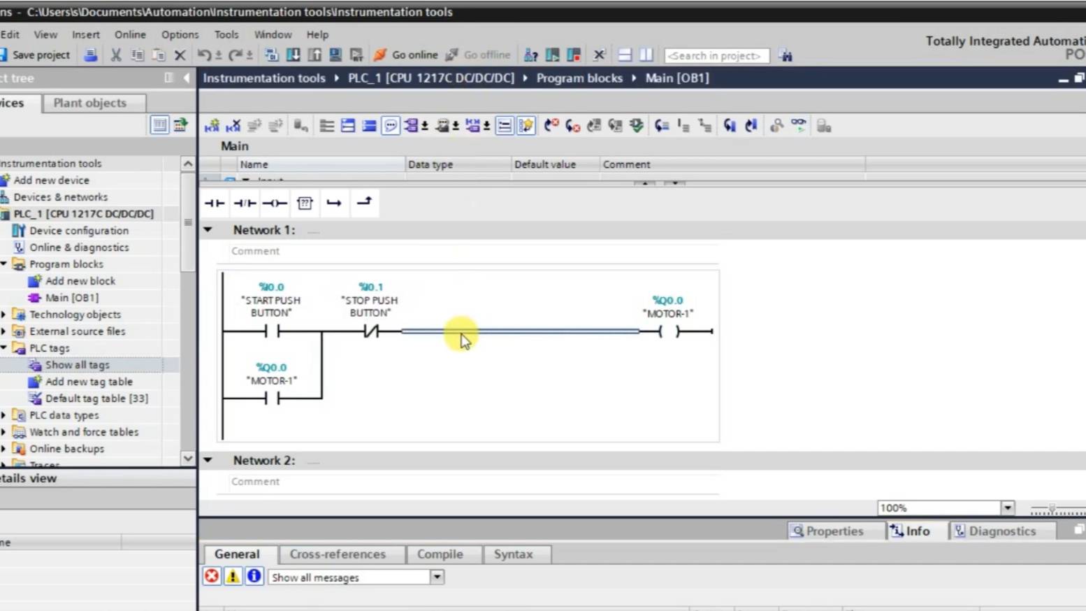 19. Концепция удержания и отключения PLC