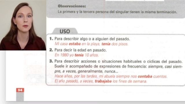 Урок 31 Прошедшее время Pretérito Imperfecto. Испанский язык [Уровень А2]