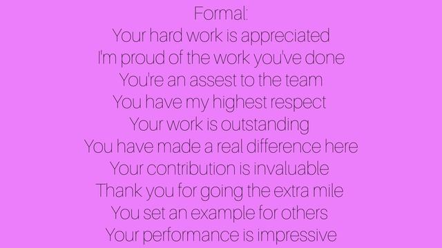 Как бы ты сказал Хорошая Работа? How would you say Good Job?