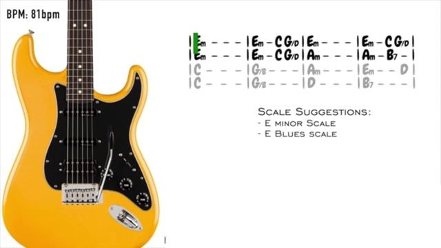 Laidback Funk   Backing Track in Em