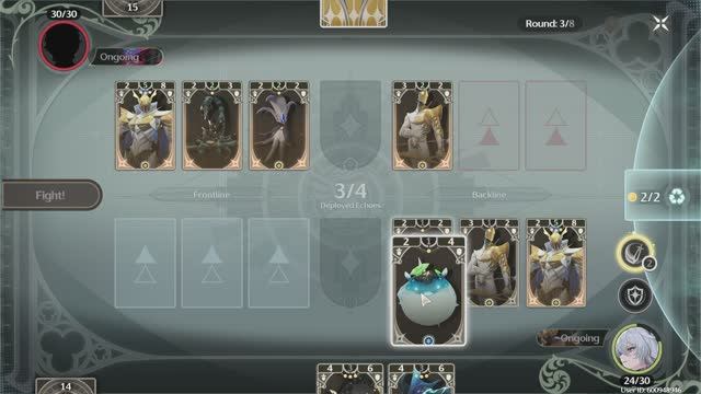 Wuthering Waves - (Грозовые Волны ). Обновления 2.4. Продолжения - 8. Карточный пиз......