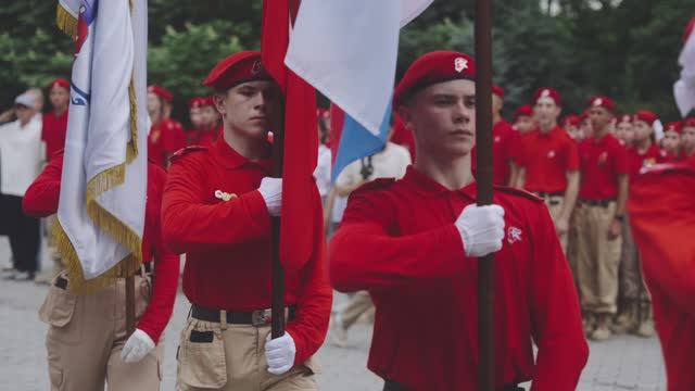 «Юнармейские маршруты» - открытие смены в центре «Маяк»