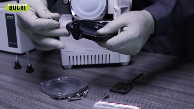 Техническое обслуживание вакуумного насоса BUCHI V-100