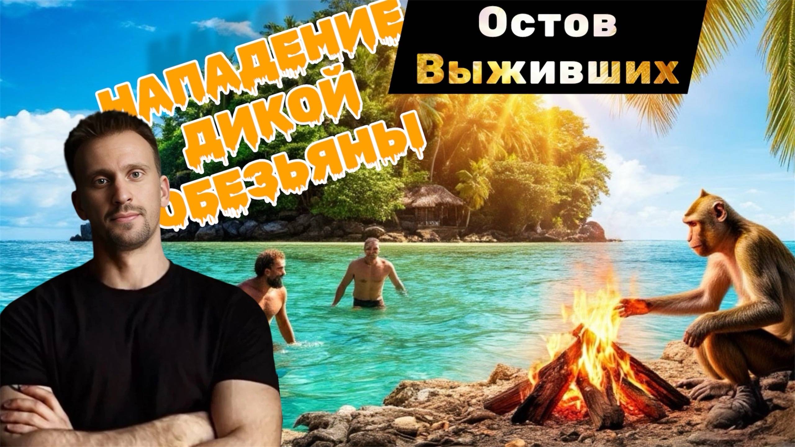 КАК ЗАЩИТИТЬ СЕБЯ НА НЕОБИТАЕМОМ ОСТРОВЕ? 🏝️🏝️🏝️ОСТРОВ ВЫЖИВШИХ 🏝️🏝️🏝️ 4 ДЕНЬ ВЫЖИВАНИЯ