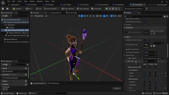 Полный курс Создание игры в стиле RPG с видом сверху в Unreal Engine 5 C++#4B