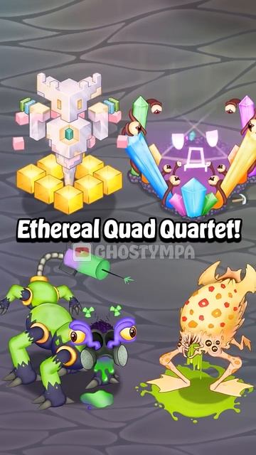 Оригинальные vs. Фанатские Монстры поменялись Местами (My Singing Monsters, Мои Поющие Монстры)