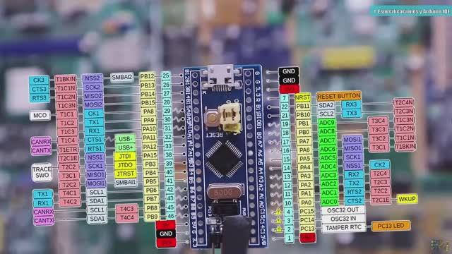 Начало работы с STM32 - Плата PCB и Радио NRF24 с загрузчиком