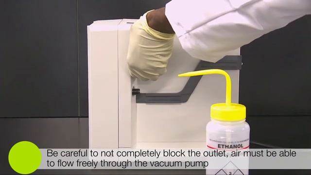 Правильно очищайте вакуумный насос