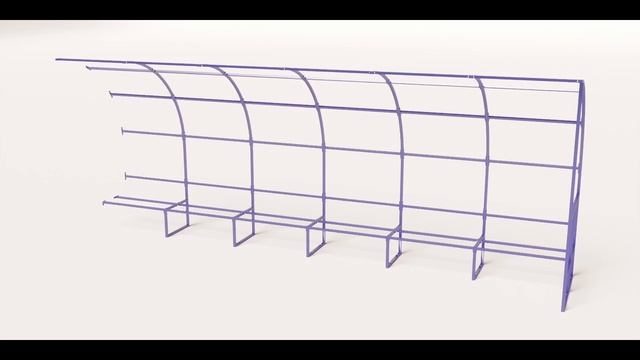 Сборка трибуны собственного производства.