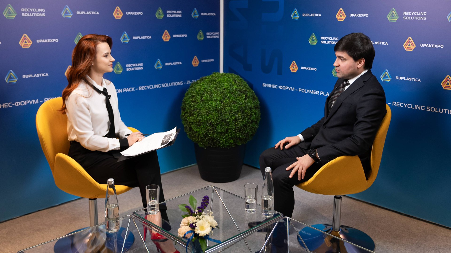 БЛИЦ-ИНТЕРВЬЮ | Артур Смирнов, Минпромторг России | выставка RUPLASTICA 2025