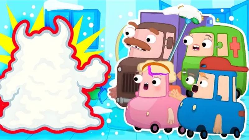 ШАМПУНЬ-СЮРПРИЗ! Вруми и Бруми против пенного монстра! ✨