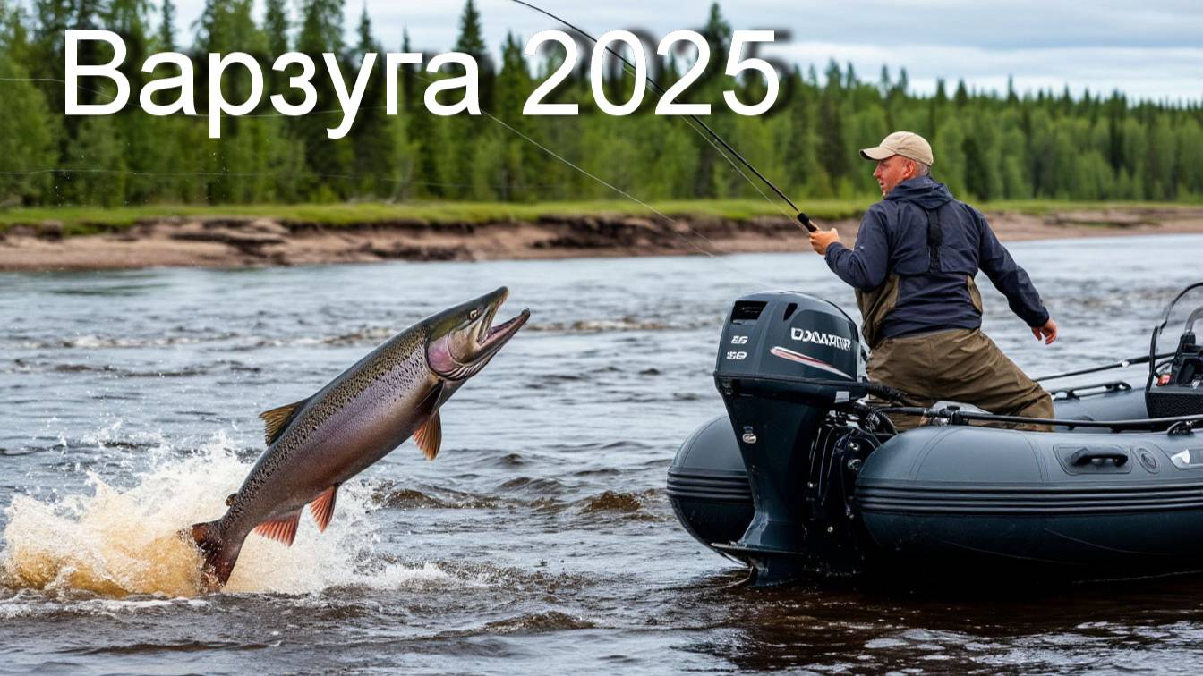 Варзуга 2025. В погоне за сёмгой!!!