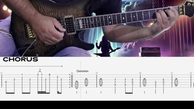 Twisted Sister-The Price (guitar cover,tab)