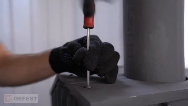 Чугунная печь ГРОМ 30