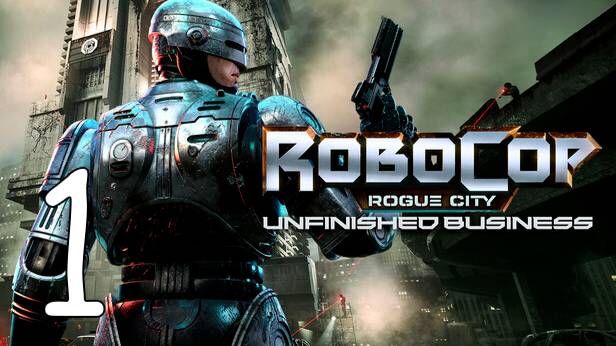 Прохождение RoboCop Rogue City - Unfinished Business #1 Я здесь Закон