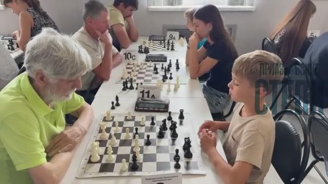 В Ейске завершились соревнования по шахматам