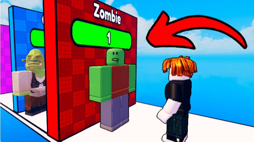 ROBLOX. Ударь монстра. Жесть полная