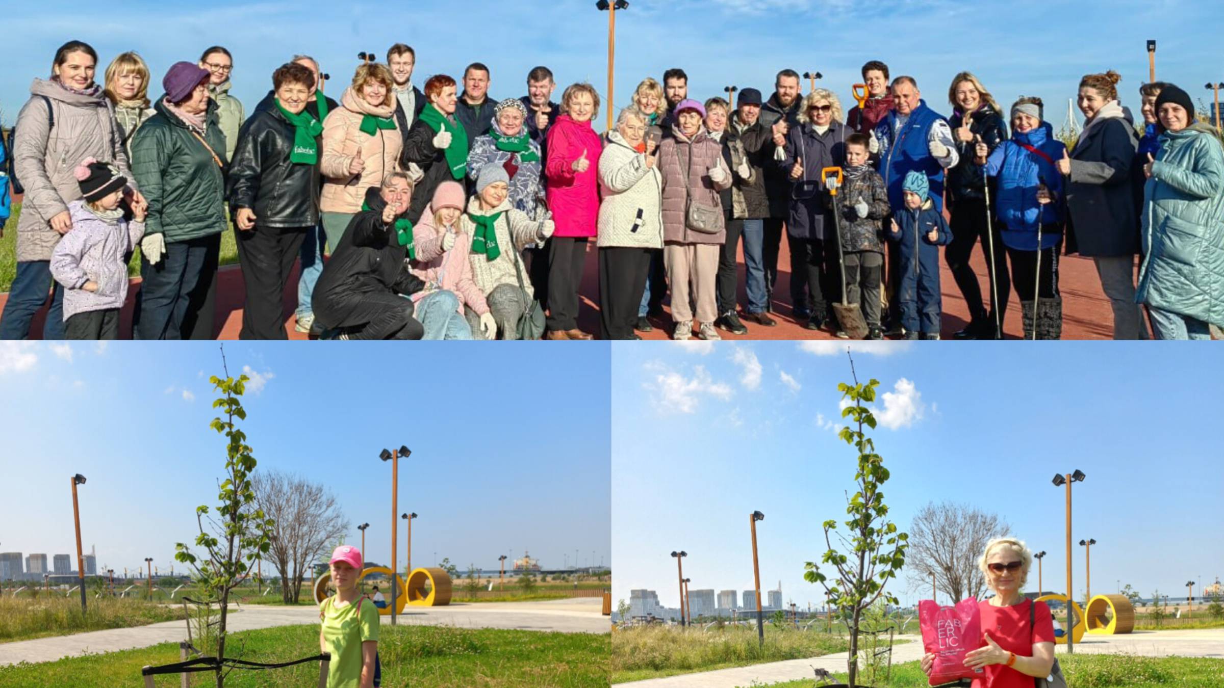 Линейный парк Василеостровского района СПб возле Набережной реки Смоленка Прижылись наши Яблоньки  и