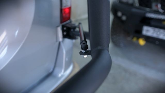 Установка калитки под запаску BMS ALFA для УАЗ Патриот 2008-2024