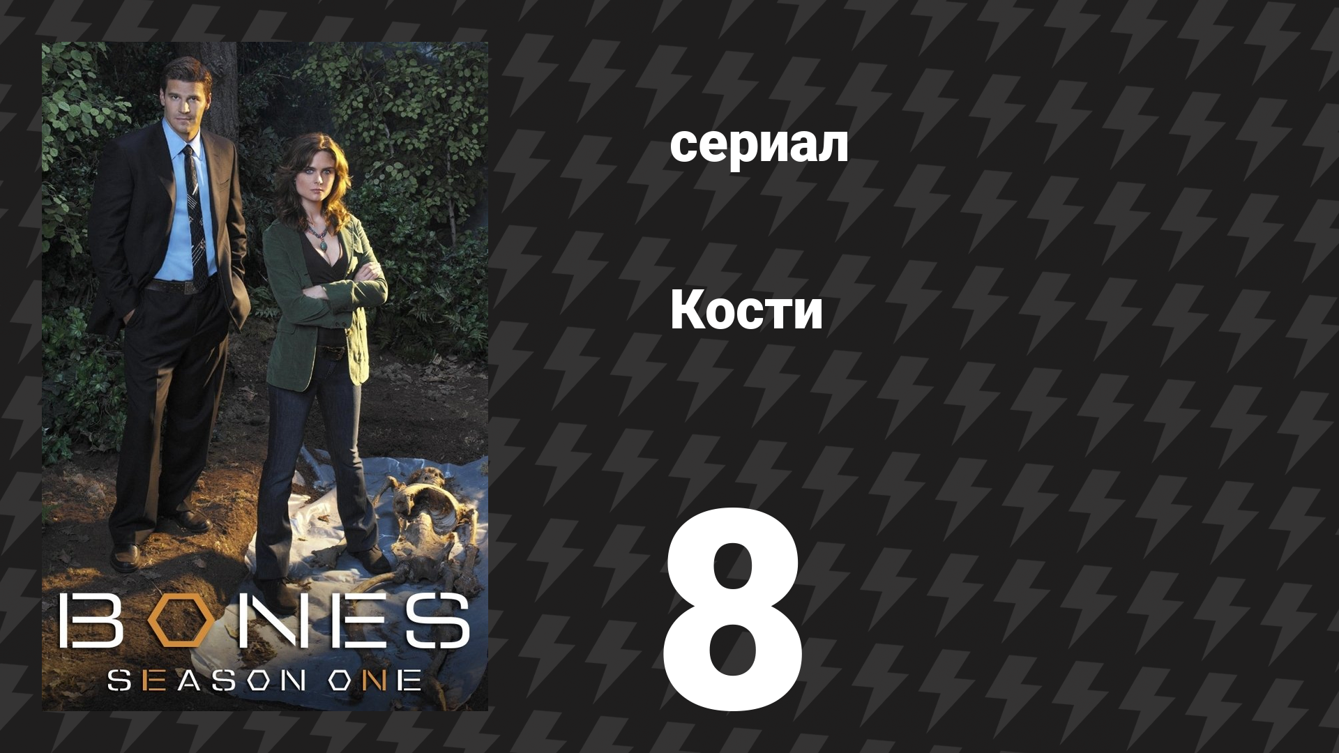 Кости 1 сезон 8 серия «Девушка в холодильнике» (сериал, 2005)
