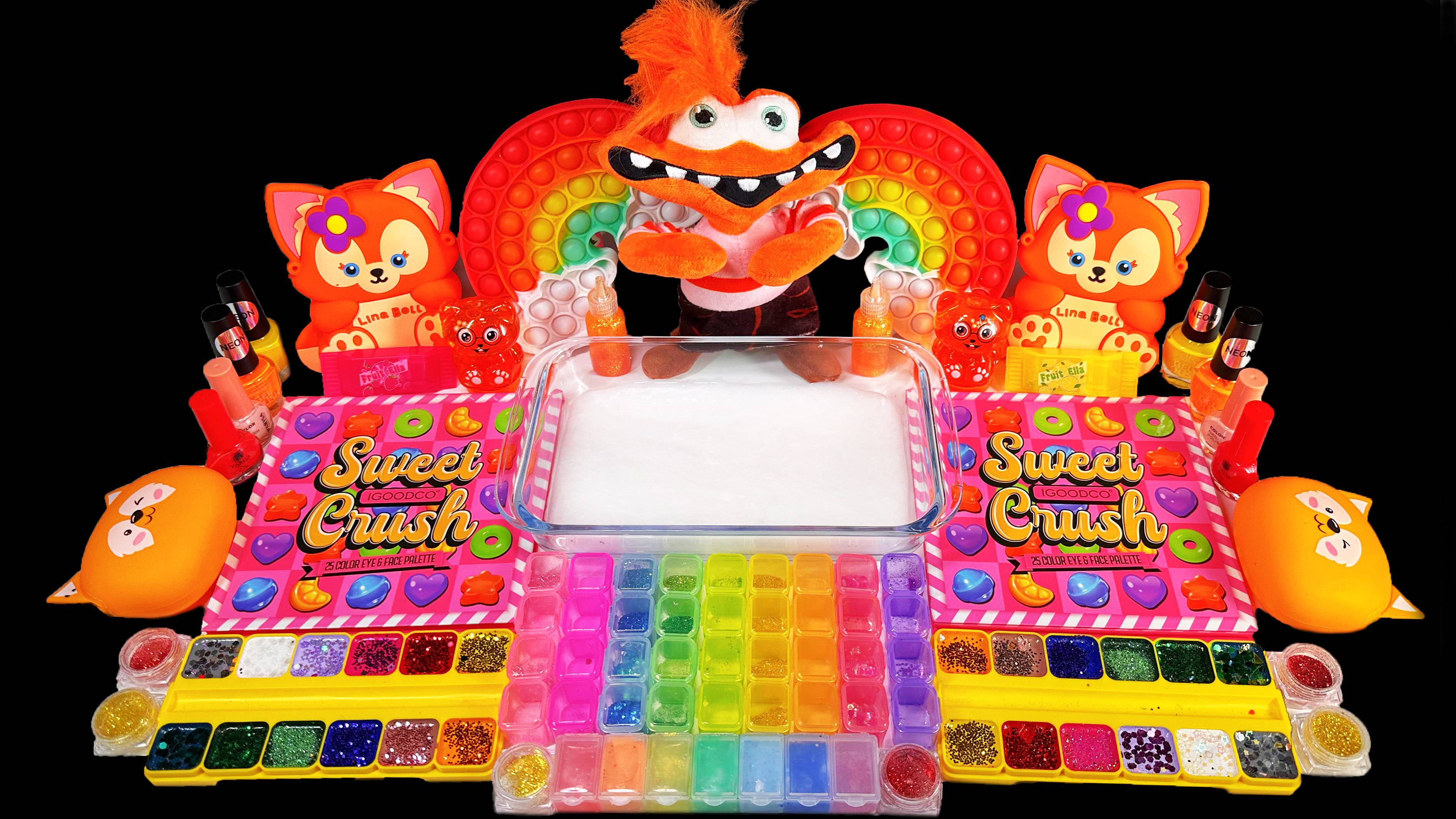 🌈 Разноцветный ВОЗДУШНЫЙ СЛАЙМ! Мягкий Персонаж из Головоломки😍