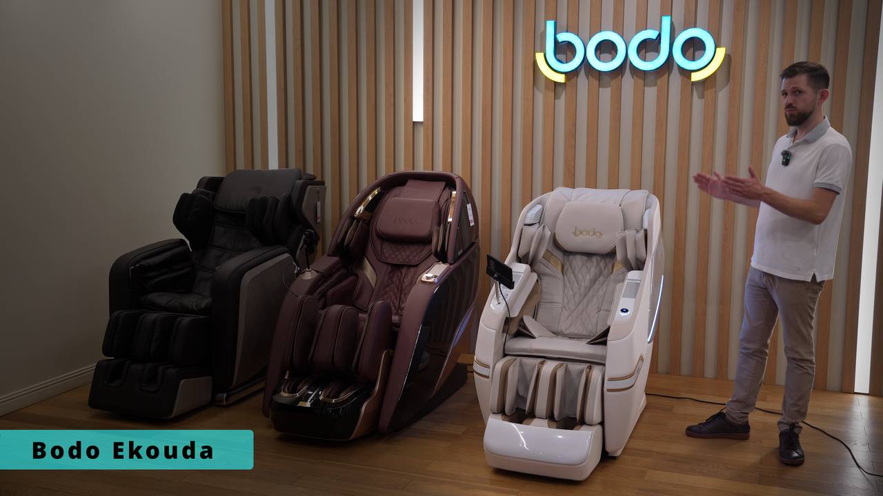 Краткий видеообзор массажного кресла Bodo Ekouda