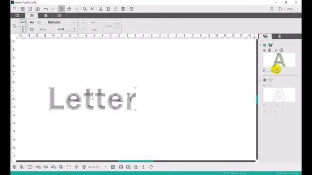 Artist Toolkit - Настройка текстовых строчек