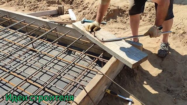 Фундамент.Гараж для Катера